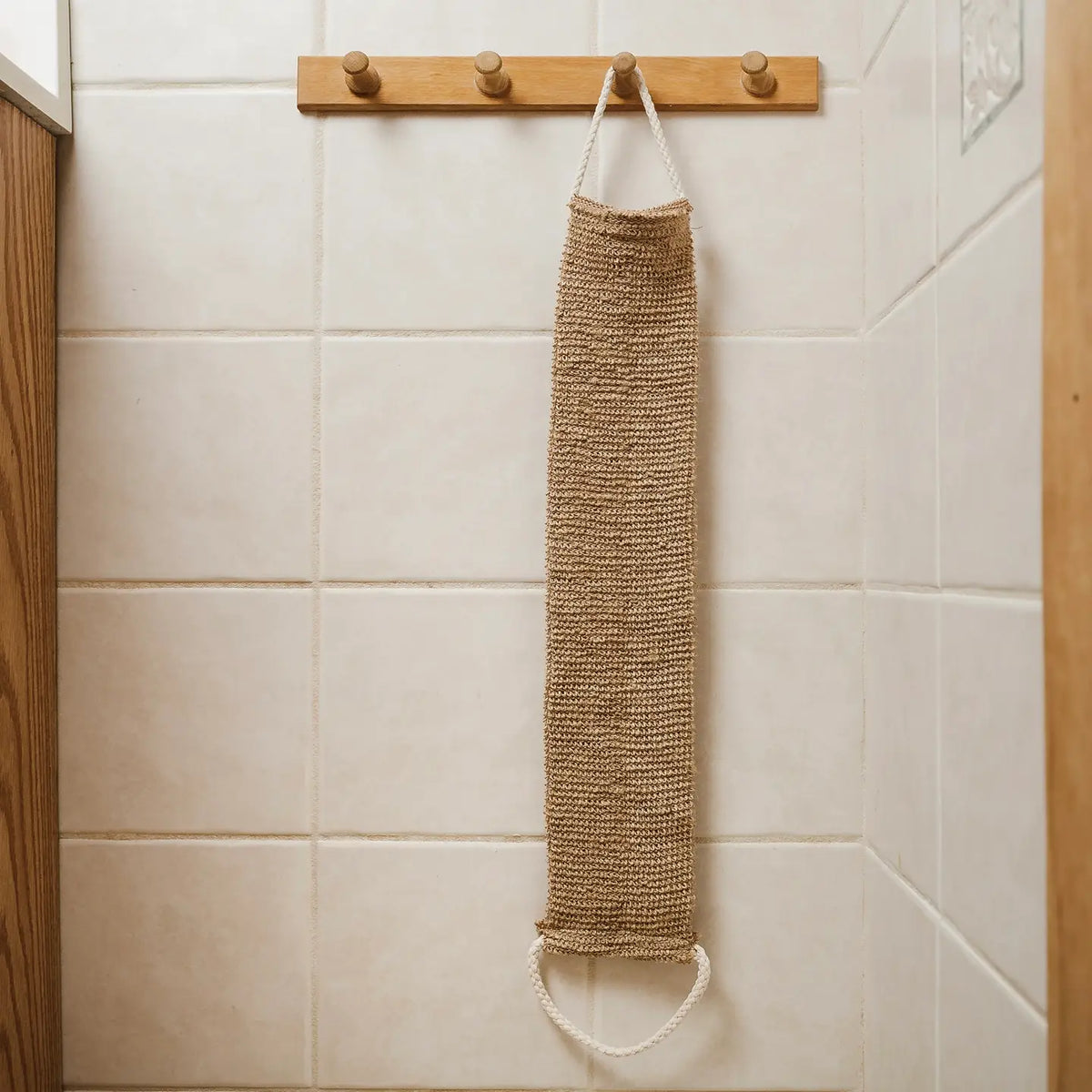 Sisal Linen Back Exfoliating Strap – Nudge Eco Store