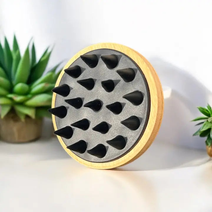 Bamboo Stimulating Scalp Massager – Nudge Eco Store