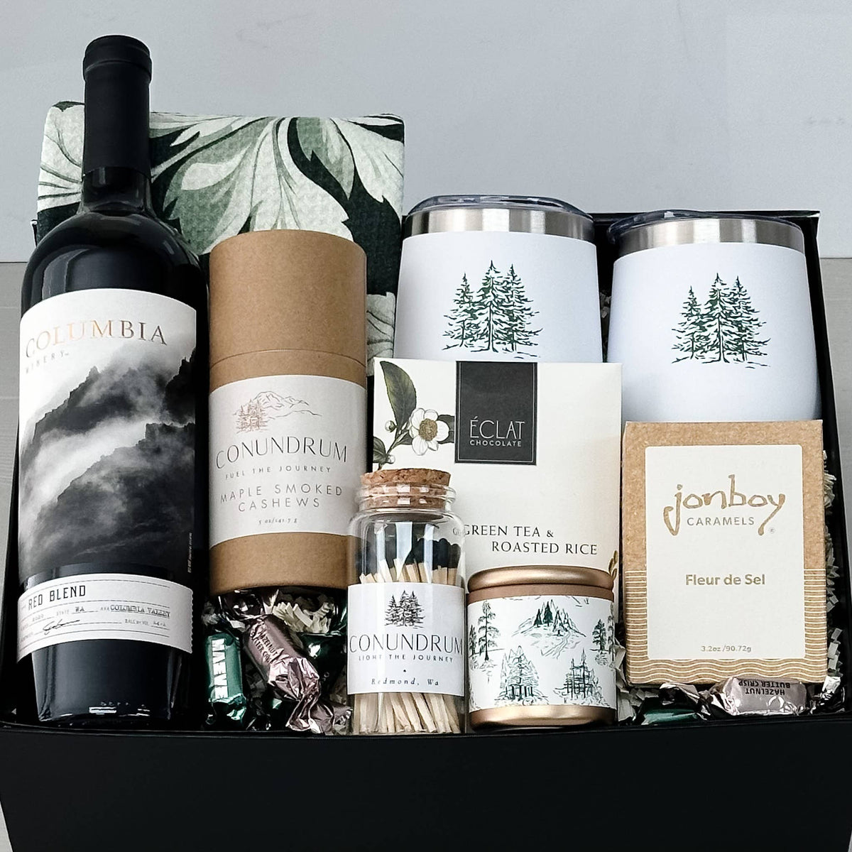 Three Pines Wine Tumbler - 12 oz – Nudge Eco Store