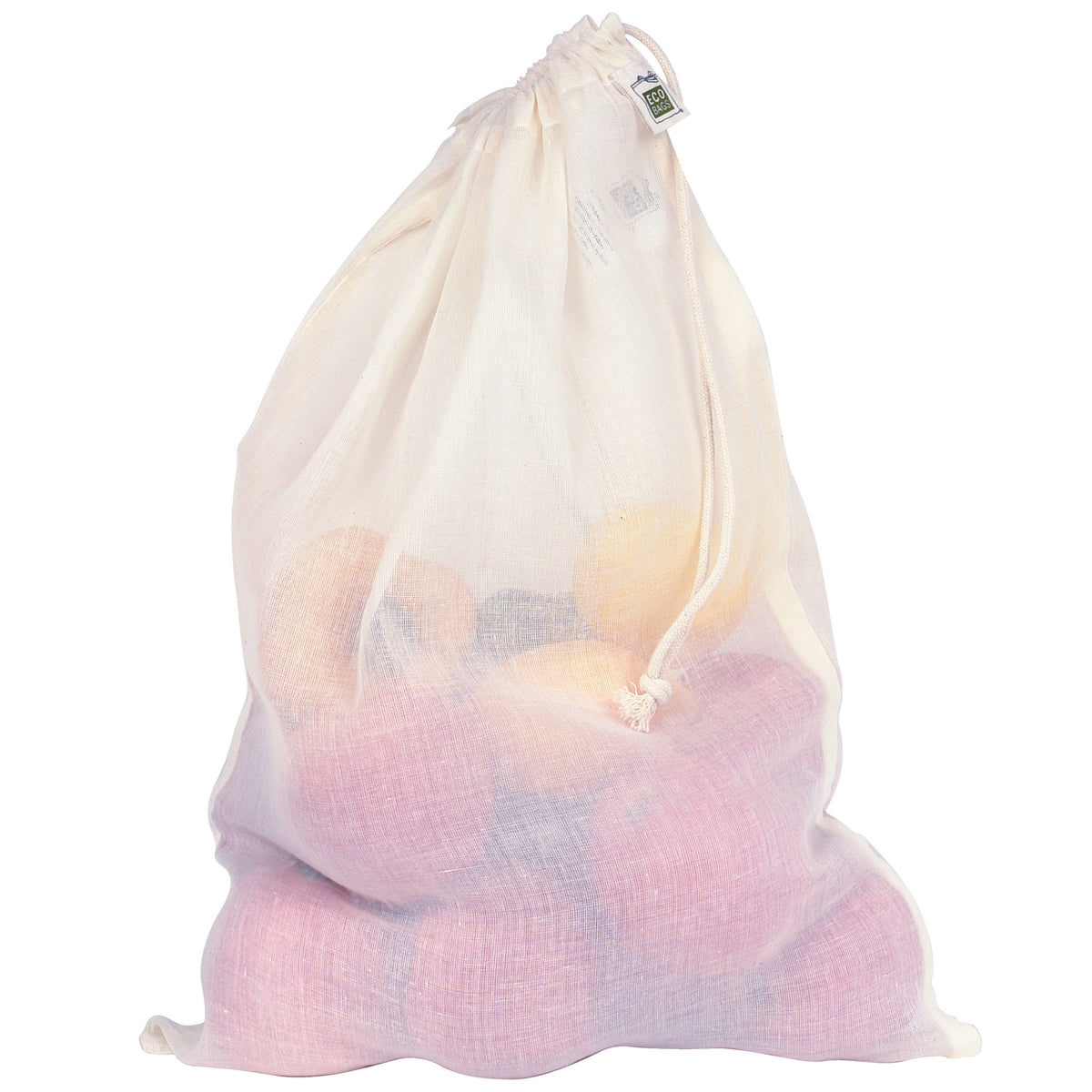 Natural Cotton Gauze Large Produce Bag – Nudge Eco Store